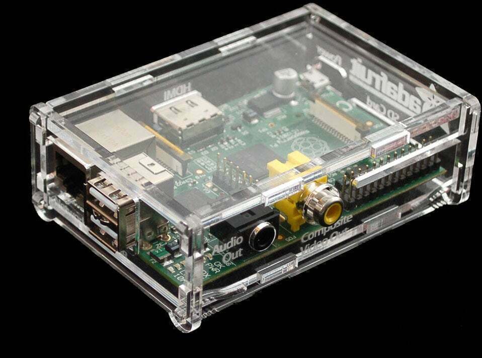 Бесплатный DXF файл Adafruit Pi Box - Enclosure for Raspberry PiÂ ...