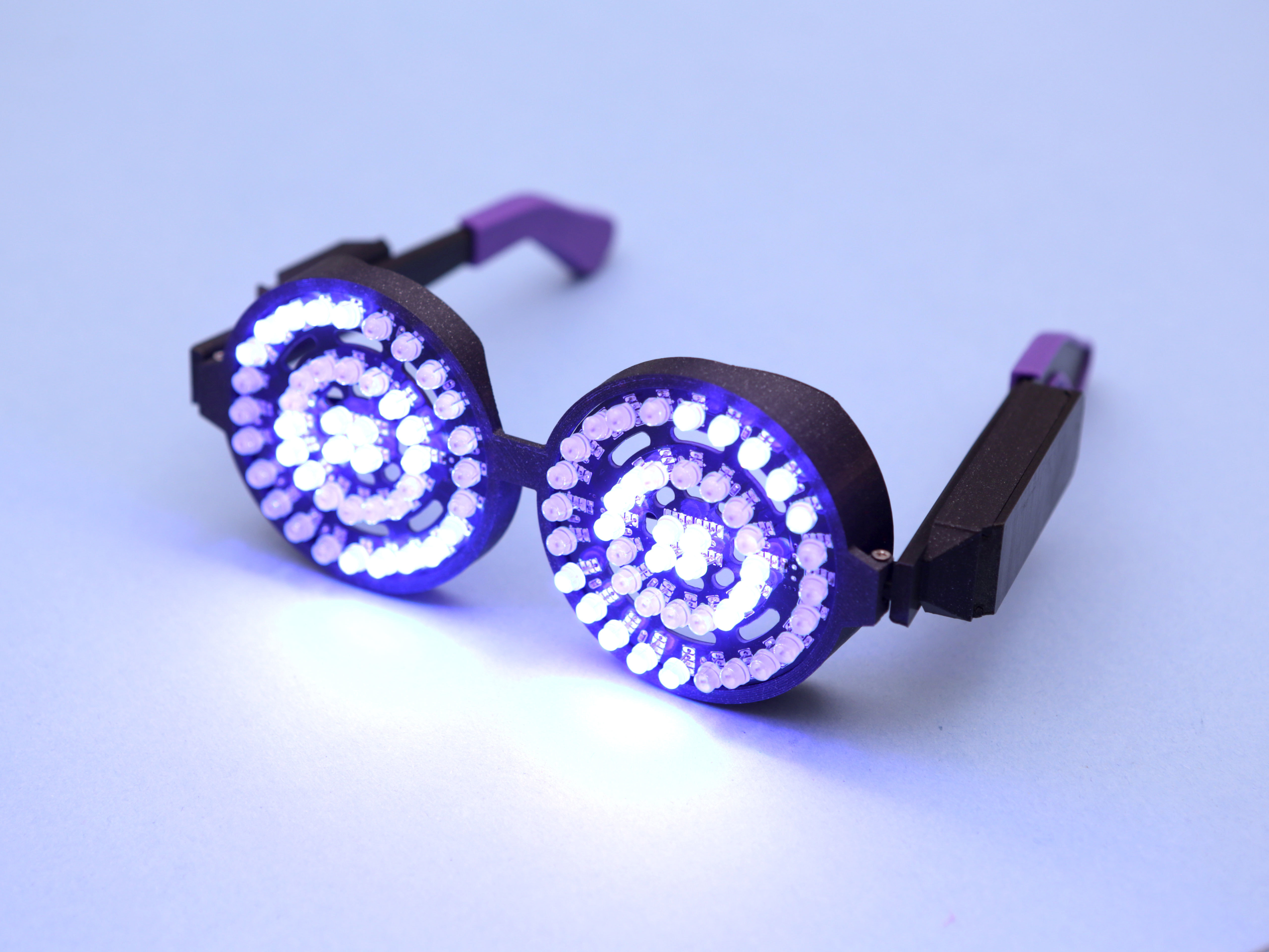 Archivo STL gratis Gafas NeoPixel inspiradas en Rezz 🔧・Plan imprimible ...