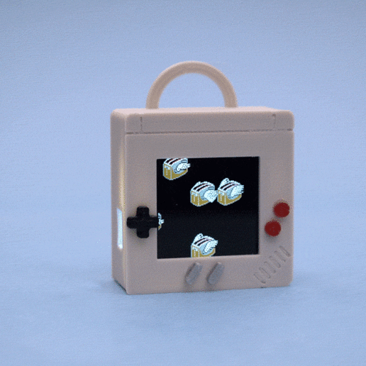 Download free 3D printer designs Mario Cloud Flying Toasters Gameboy ...