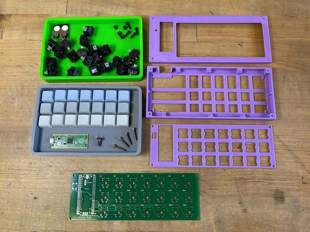 Free STL file Pico Keyboard Case・3D print design to download・Cults