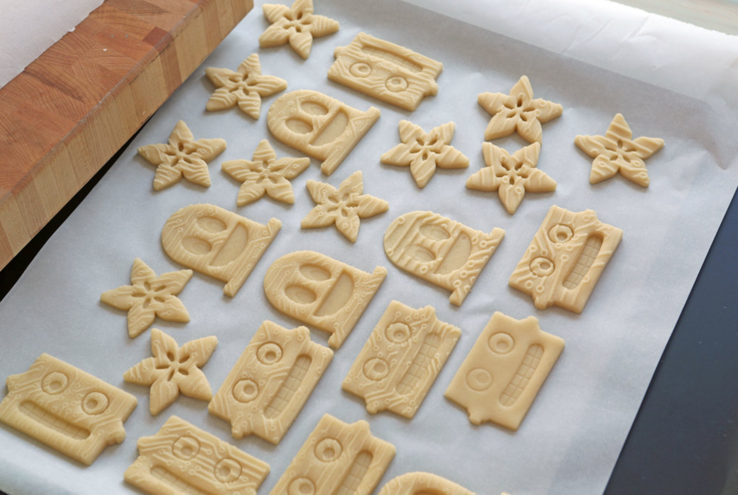 Download free STL file Circuit Cookie Roller • 3D printable template ...