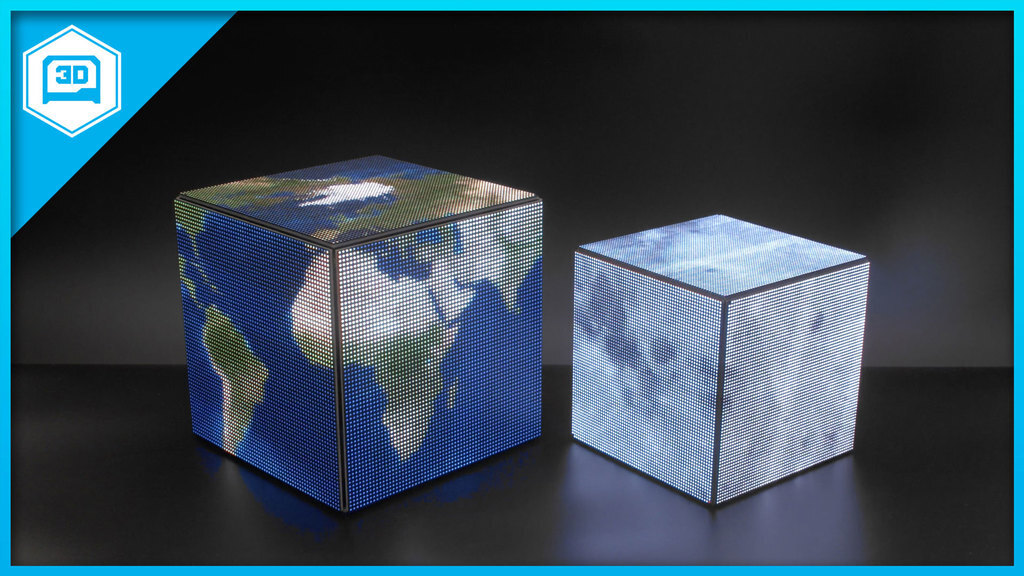 STL-Datei RGB-Matrix-Würfel 👽 kostenlos・3D-Druck-Modell zum ...
