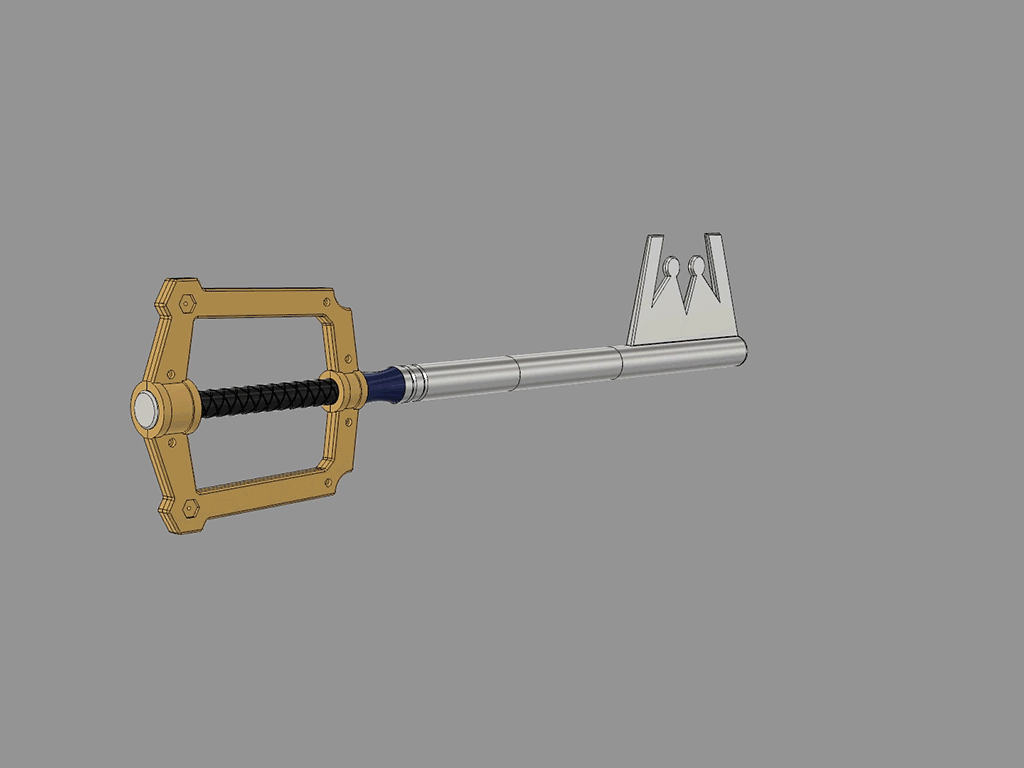 Free STL file Yet Another Keyblade 🗡️・Object to download and to 3D ...