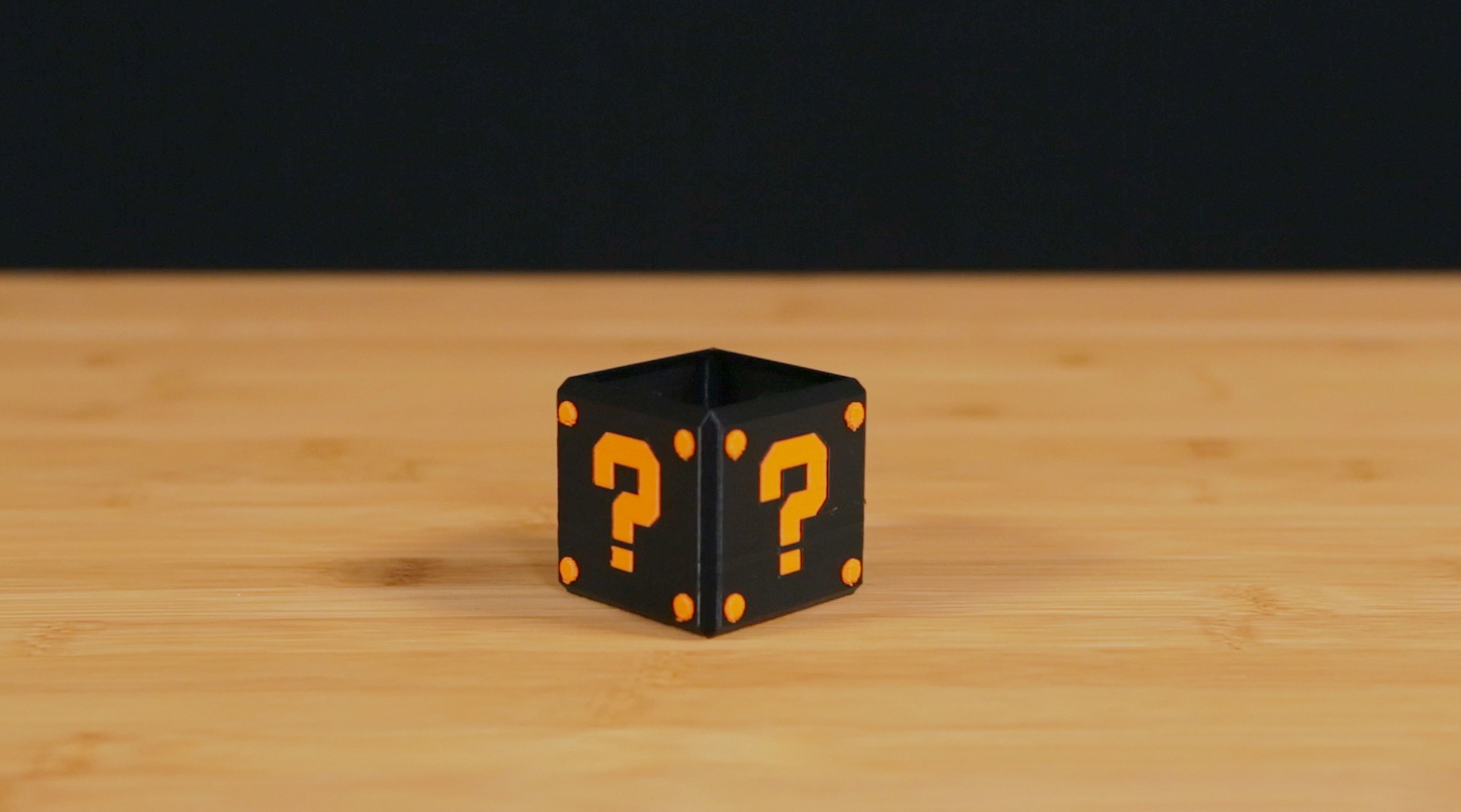 Free STL file Dual Extrusion Question Block ・3D printable object to ...