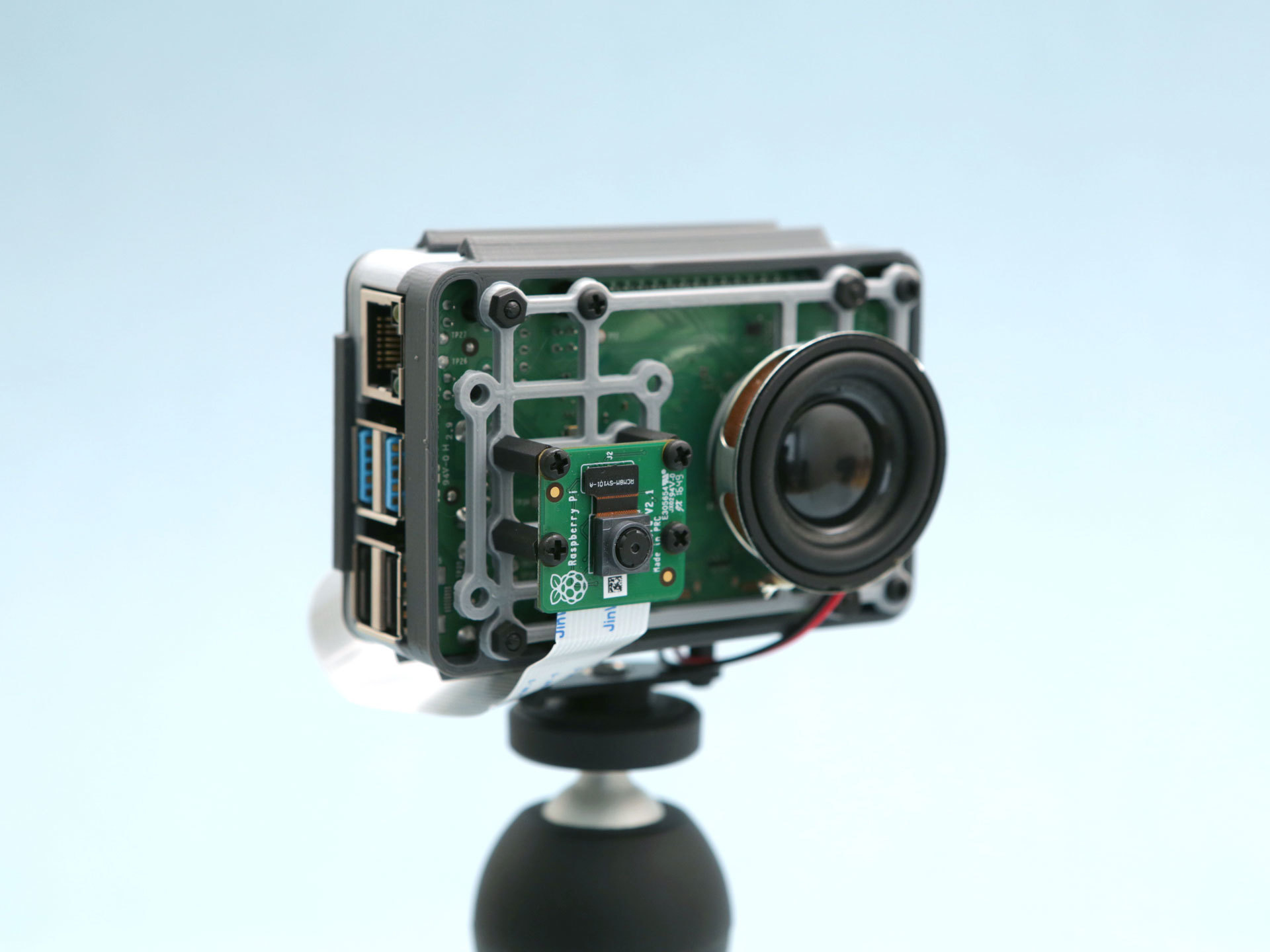 Free STL file BrainCraft HAT Camera Case for Raspberry Pi・Object to ...