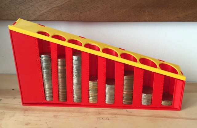 Free 3D file Coin sorter for UK coins (inc new £1) 🪙・Template to ...