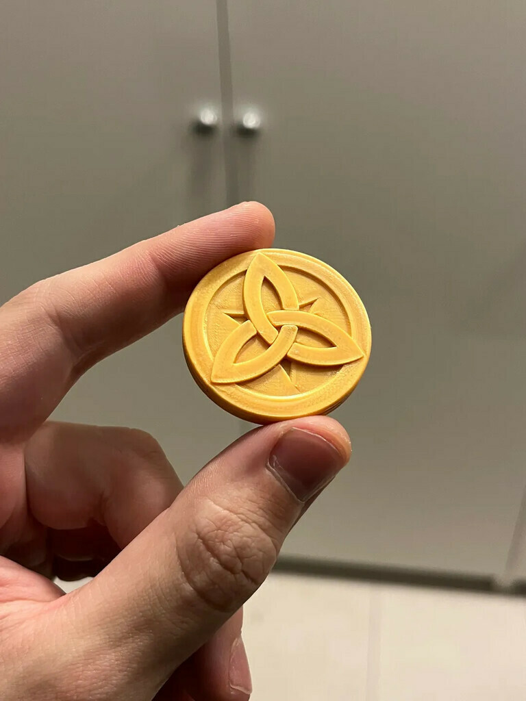 Free STL file Mora Coin - Genshin Impact・3D print object to download・Cults