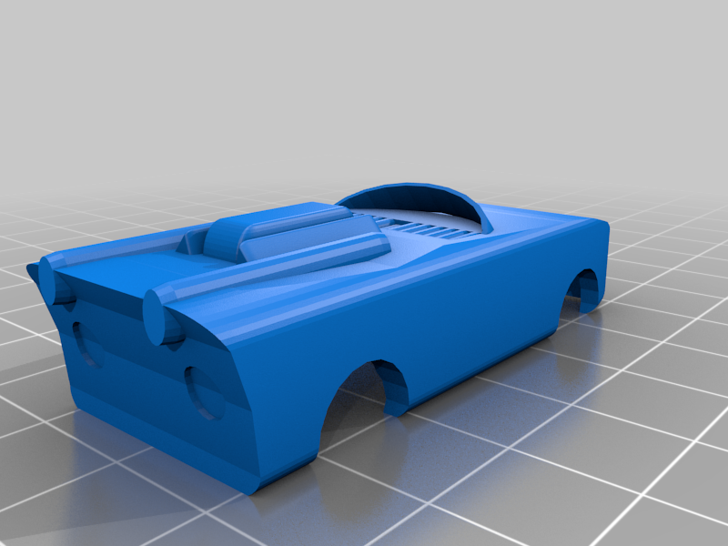 Free 3D file Tjet open driver simple race car・3D printing template to ...