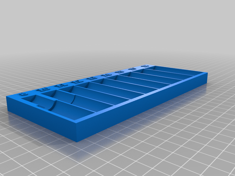 Free STL file Socket Organizer・3D printable model to download・Cults