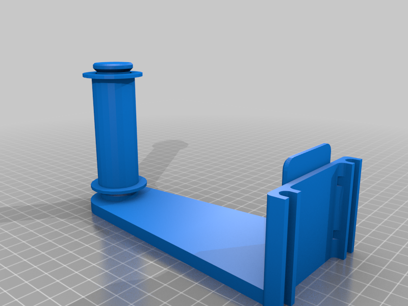 Free 3D file Easythreed X1 spool holder with roller 🔧・3D printable ...