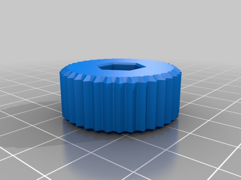 Free 3D file Knurled screw knobs・3D printing design to download・Cults