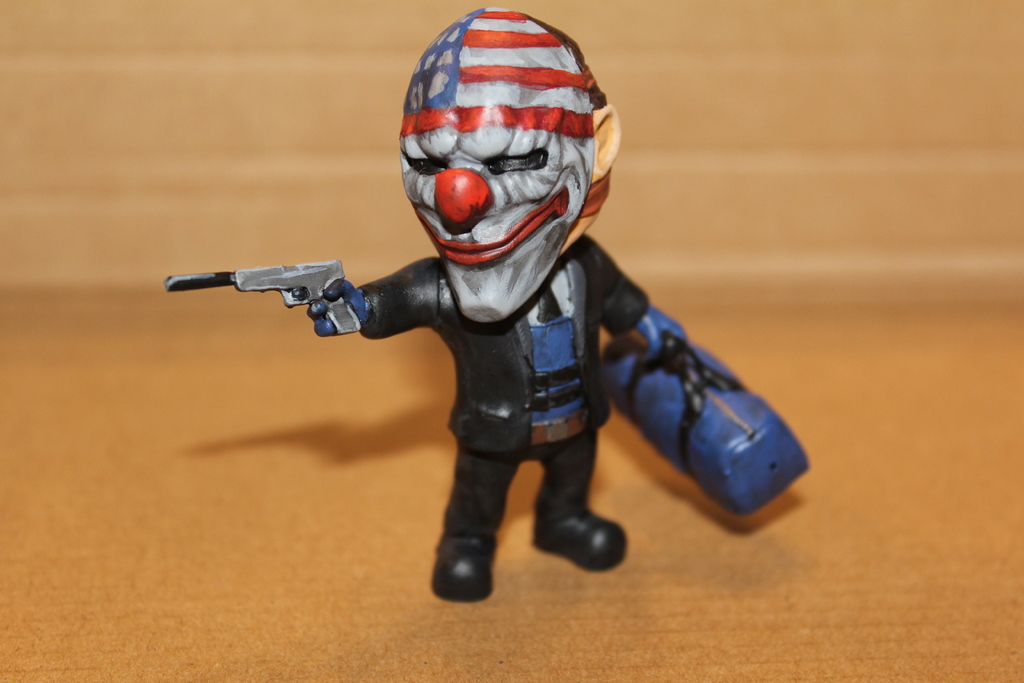 Archivo 3D gratis Payday Chibi・Modelo para descargar y imprimir en 3D・Cults