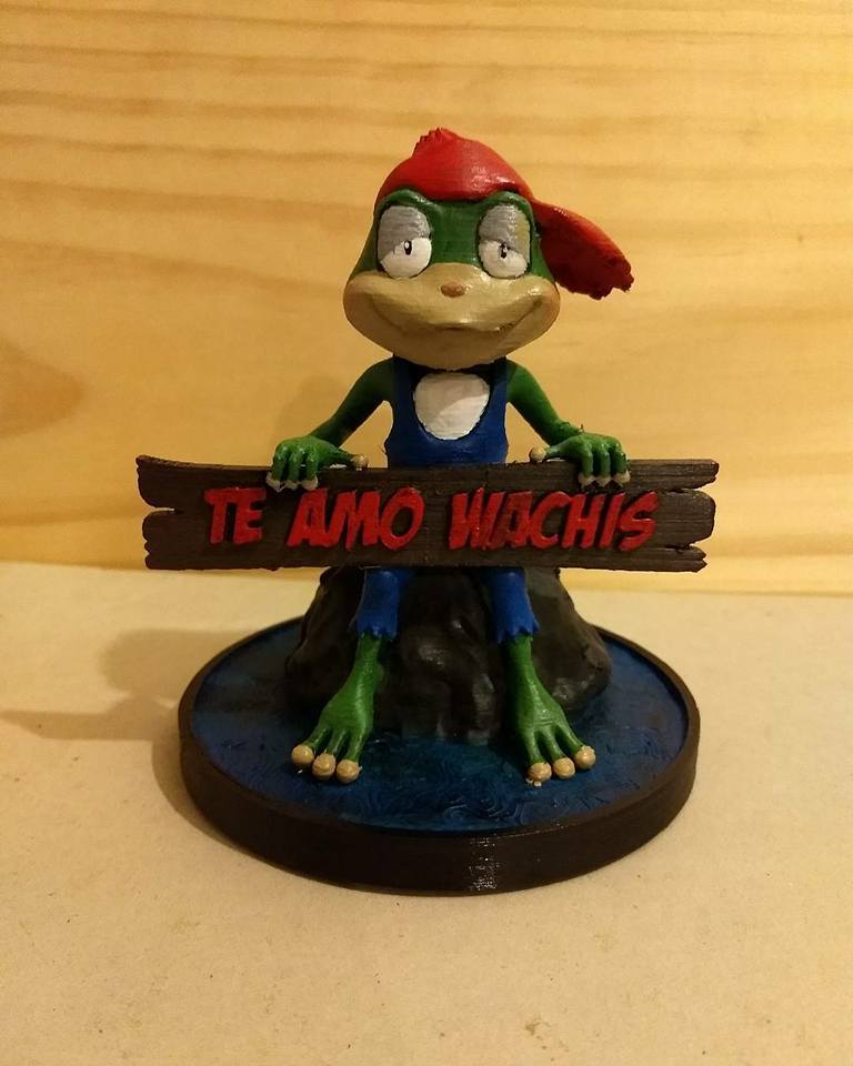 Fichier STL La Ranita Demetan (Kerokko Demetan)・Plan pour impression 3D ...