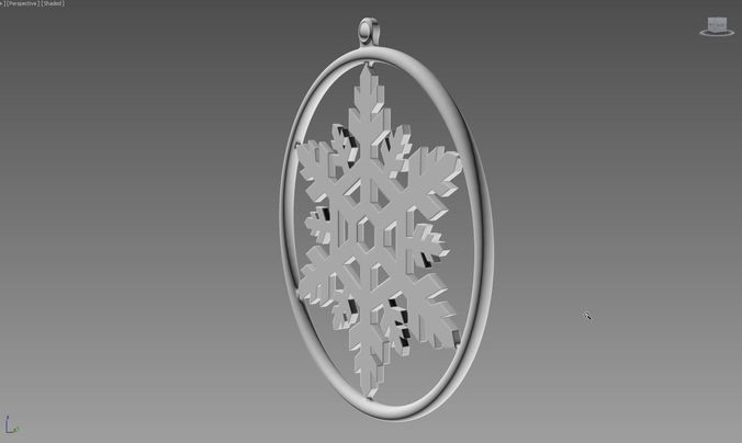 STL file SnowFlake・Template to download and 3D print・Cults