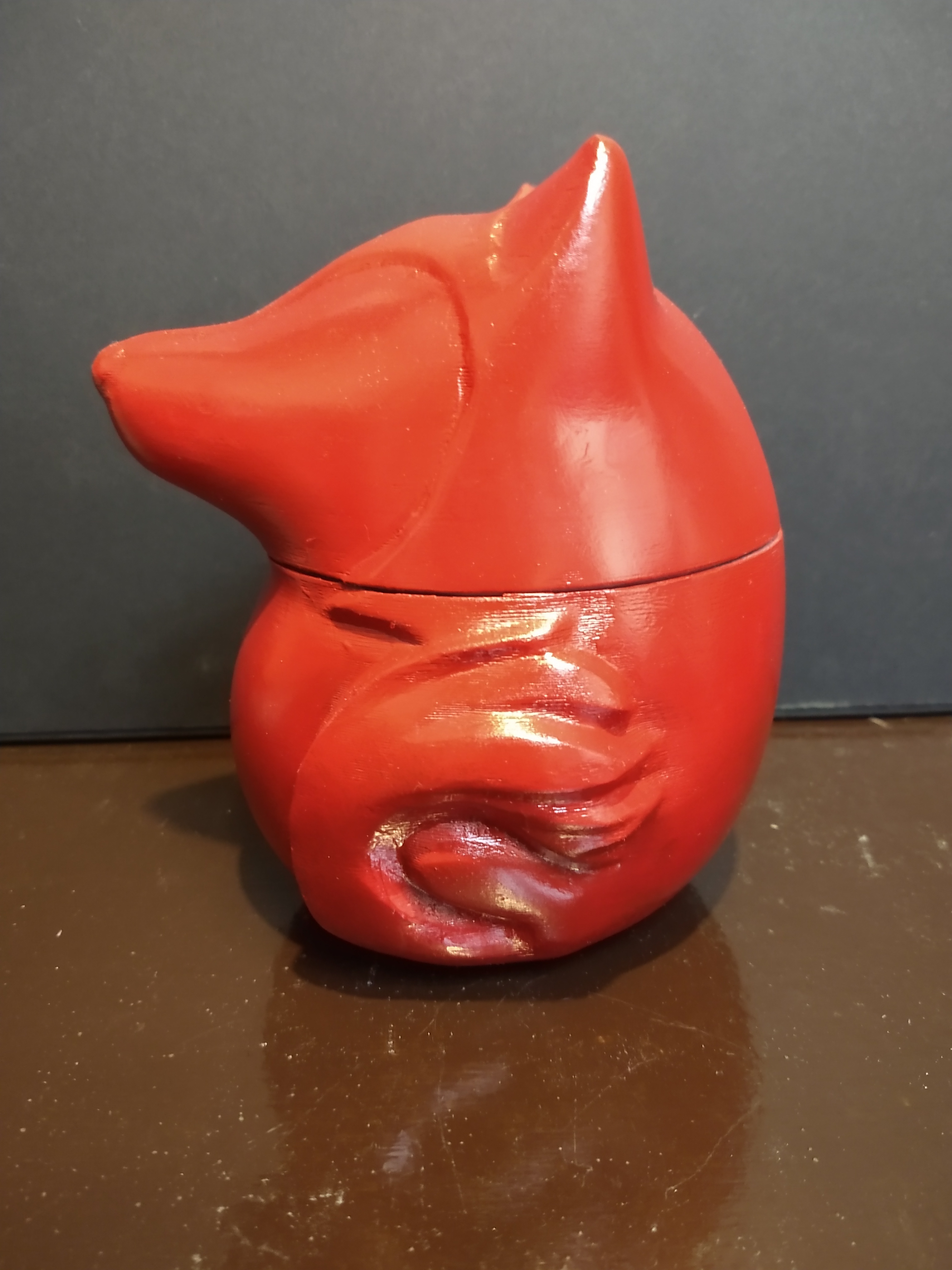 STL file WOLF CASE (DOG URN)・3D print design to download・Cults