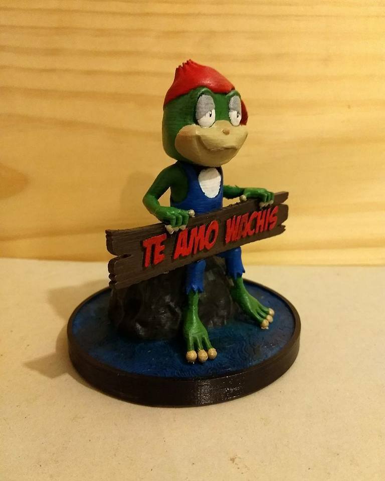 Fichier STL La Ranita Demetan (Kerokko Demetan)・Plan pour impression 3D ...