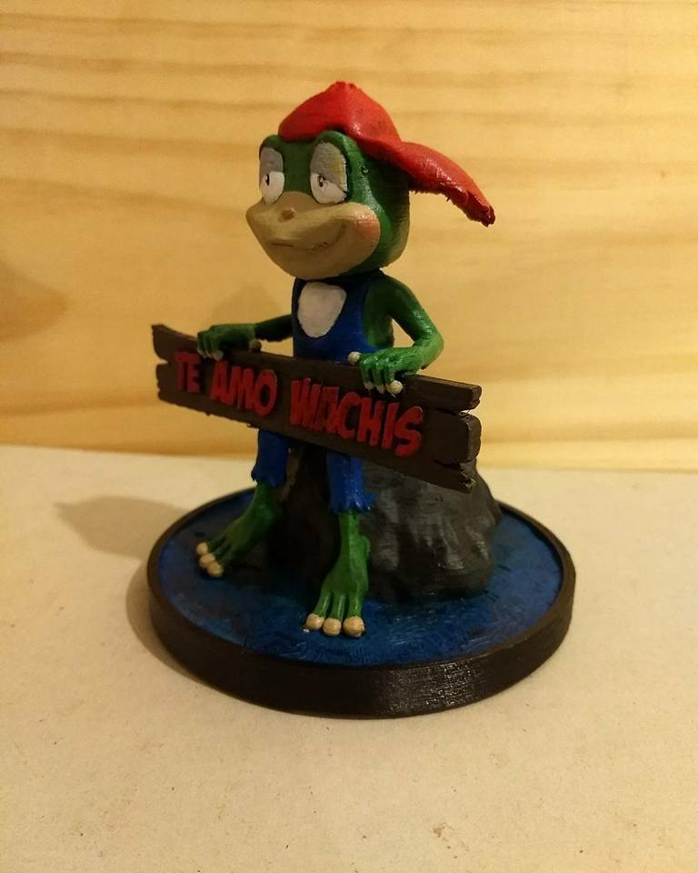 Fichier STL La Ranita Demetan (Kerokko Demetan)・Plan pour impression 3D ...