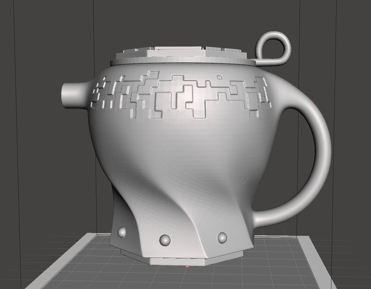 STL file chinesse teapot・Model to download and 3D print・Cults