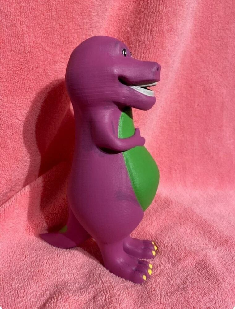 STL file Barney・3D printing idea to download・Cults
