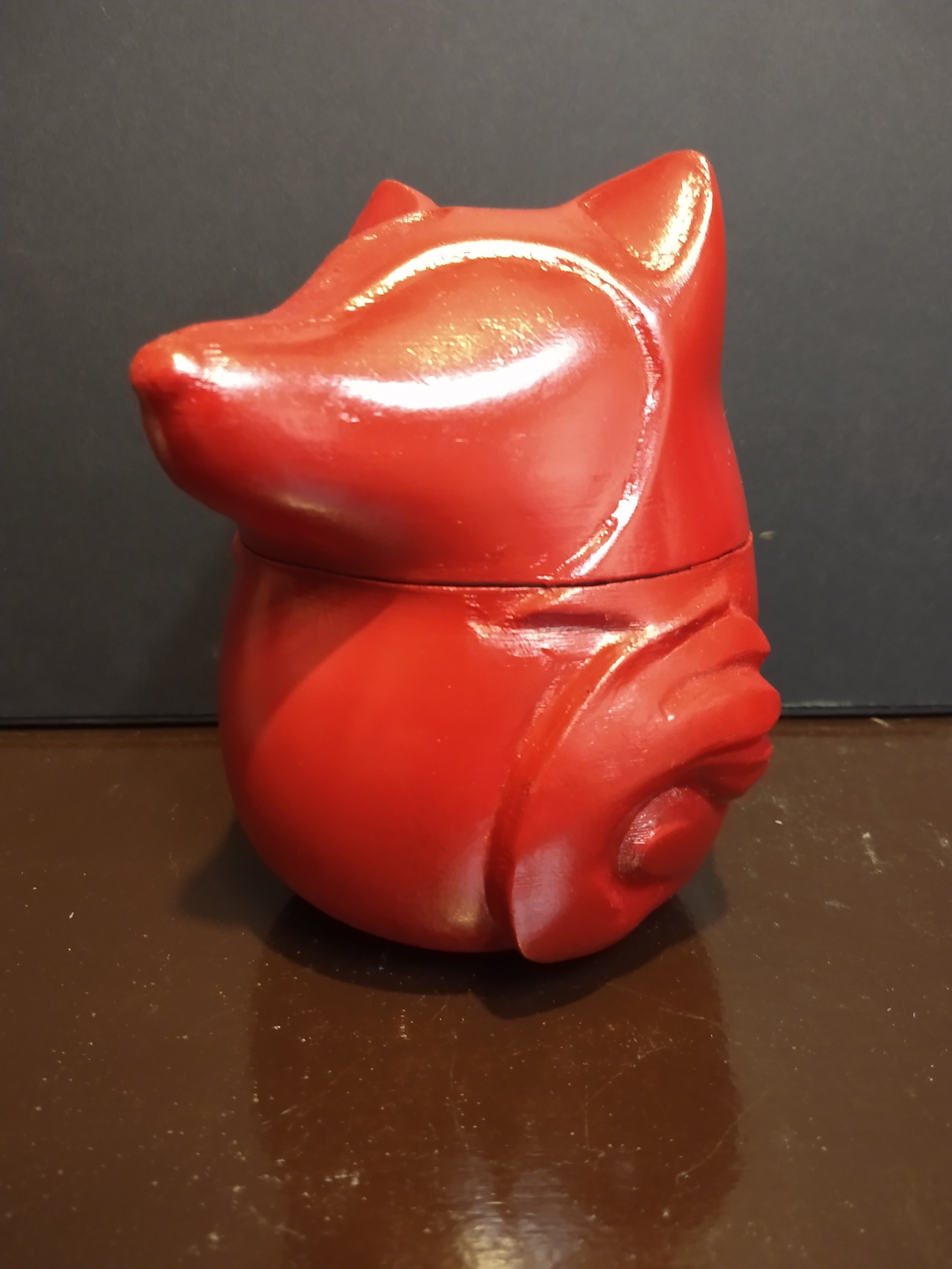 STL file WOLF CASE (DOG URN)・3D print design to download・Cults