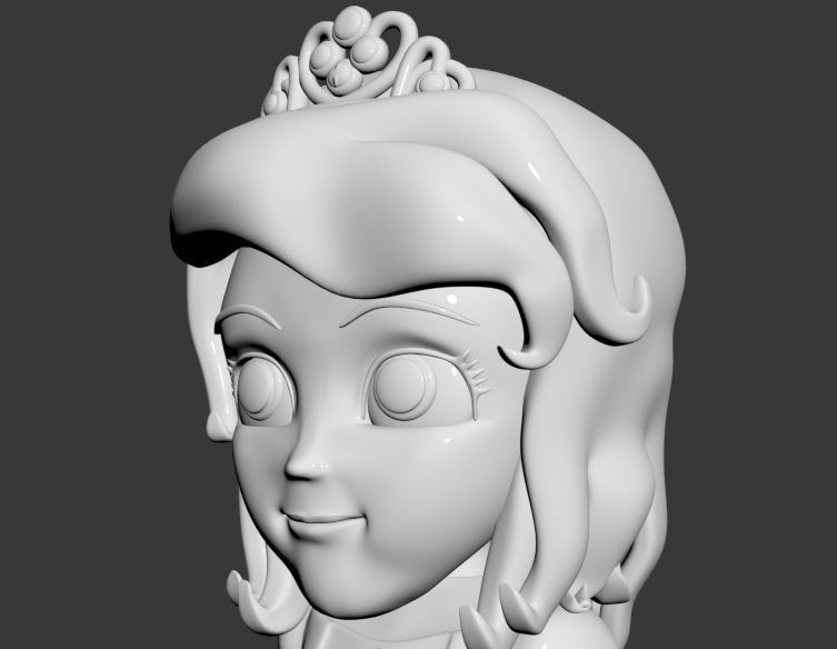 Файл STL PRINCESS girl・Дизайн 3D принтера для загрузки・Cults
