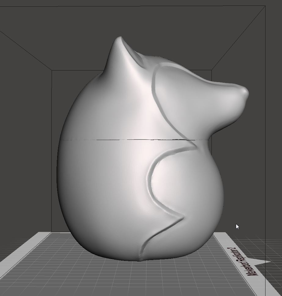 Download STL file WOLF CASE (DOG URN) • 3D printer object ・ Cults