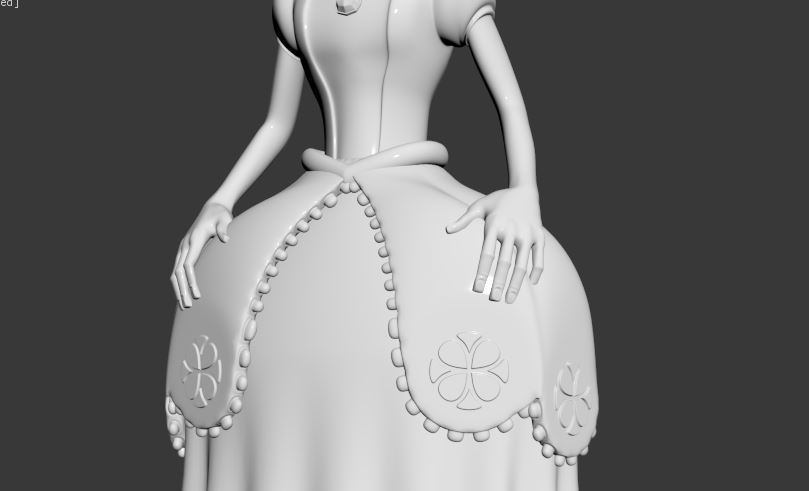 Descargar archivo STL princess Sofia • Plan de la impresora 3D ・ Cults