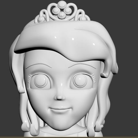 Download STL file PRINCESS girl • 3D printing object ・ Cults