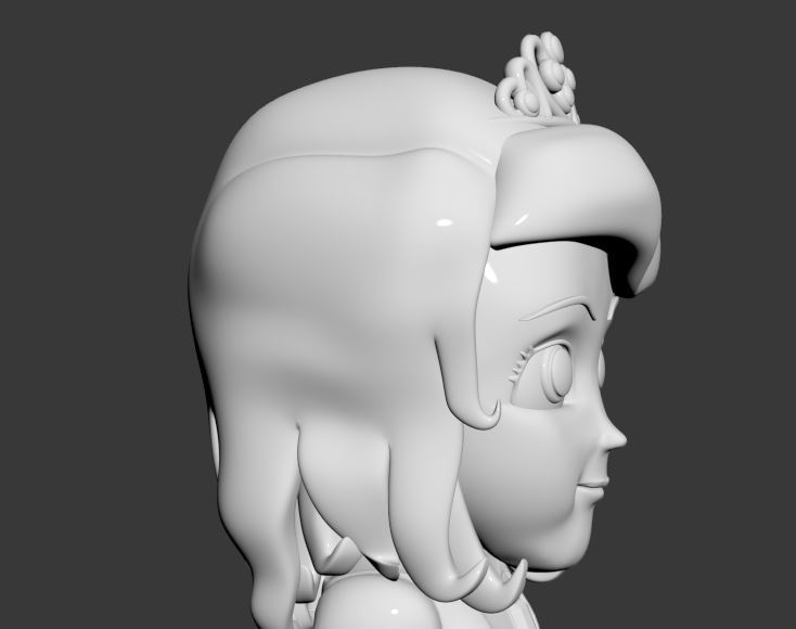 STL file PRINCESS girl・3D printer design to download・Cults