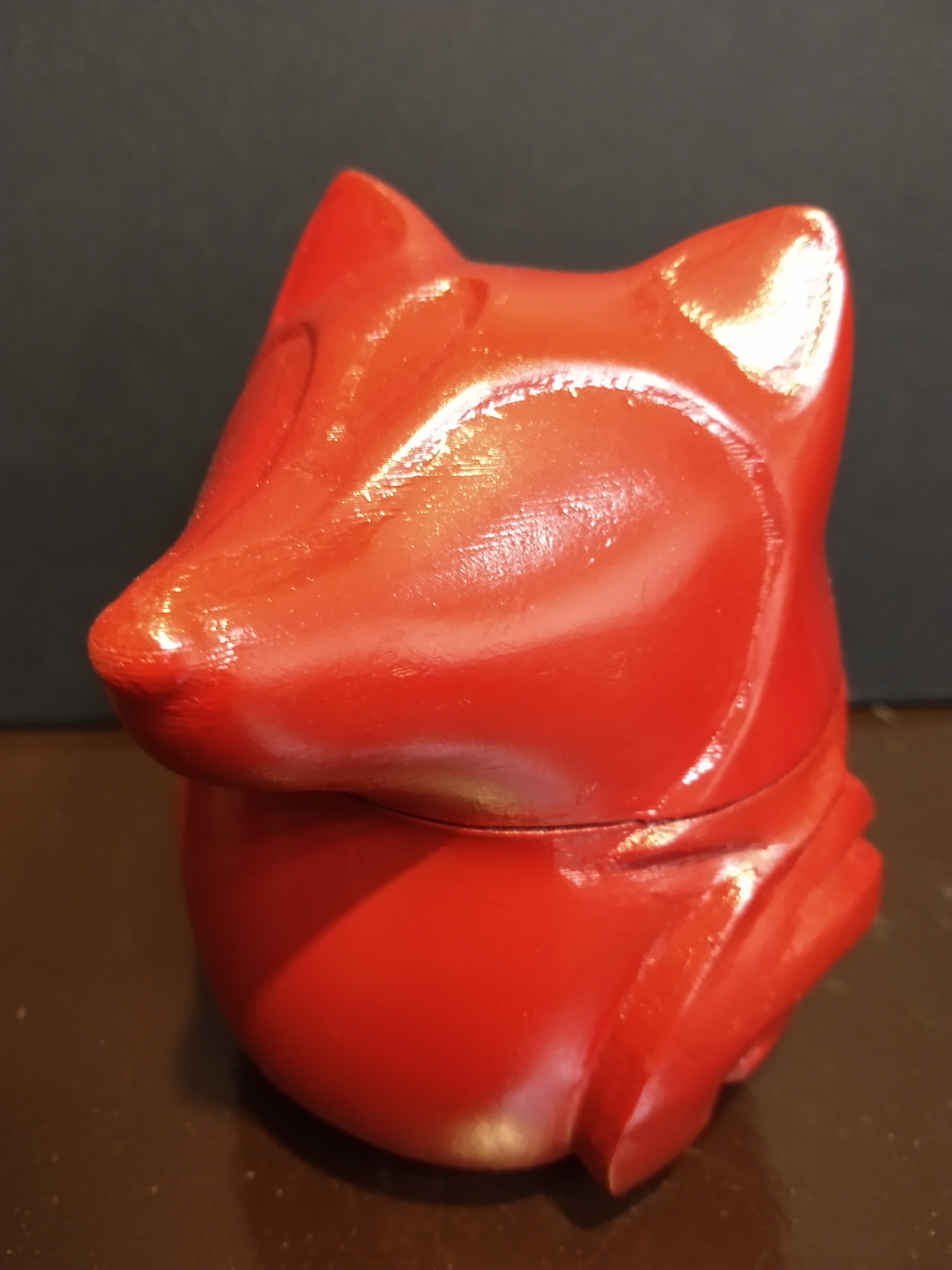 STL file WOLF CASE (DOG URN)・3D print design to download・Cults
