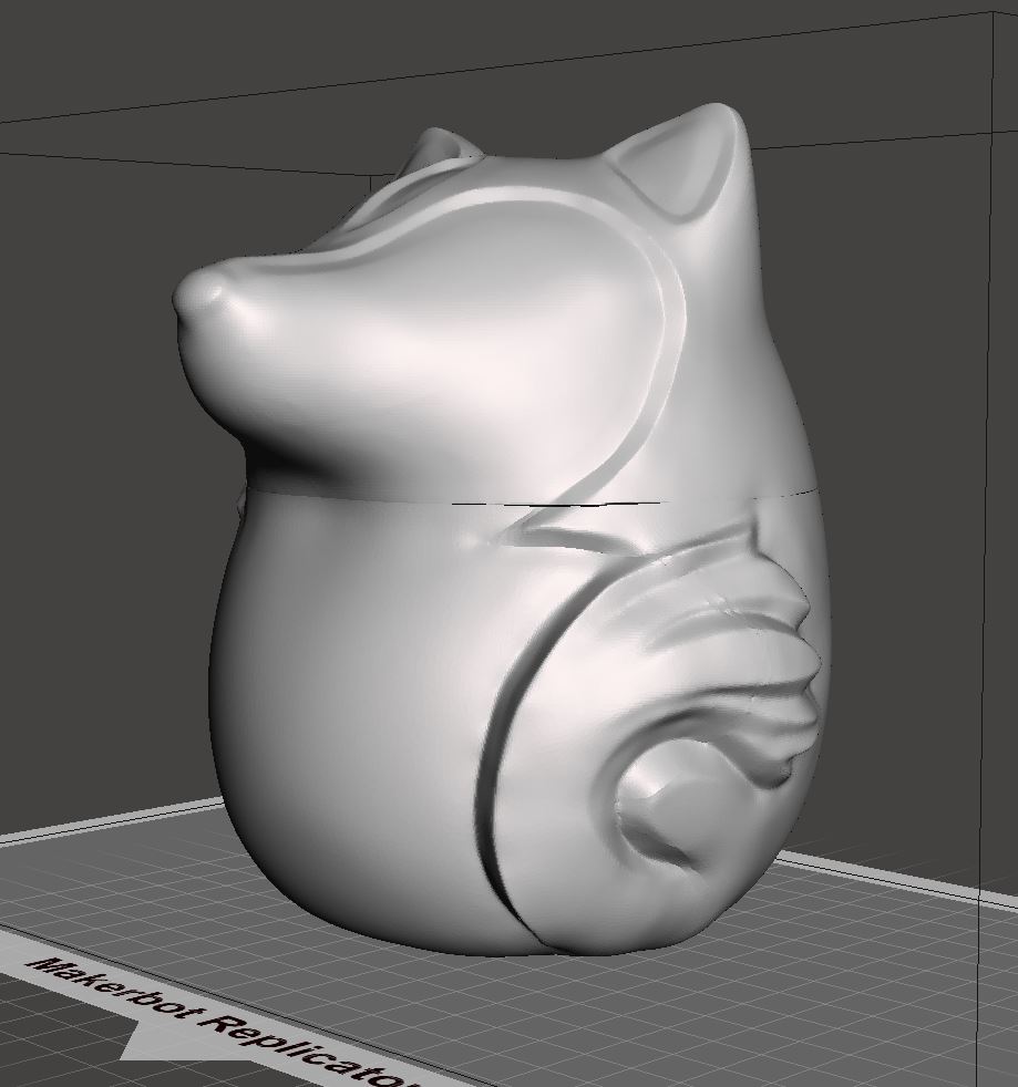 Download STL file WOLF CASE (DOG URN) • 3D printer object ・ Cults