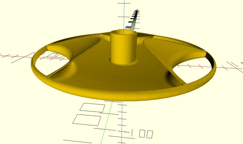 Descargar archivo 3D gratis Antiguo disco egipcio de tres lóbulos 👽 ...