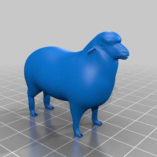 Download free STL file Sheep • 3D printer model ・ Cults