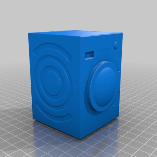 Download free STL file Laundry Machine • 3D print model ・ Cults
