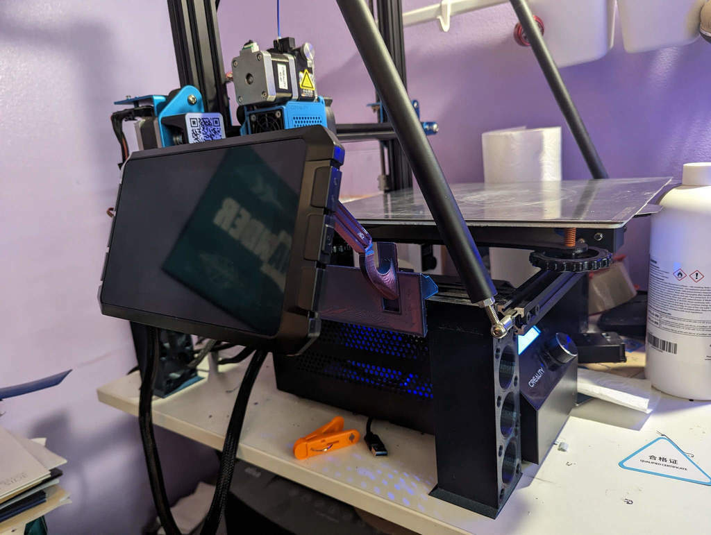 Free 3D file Creality CR10-V3 Sonic Pad Side Mount・3D print design to ...