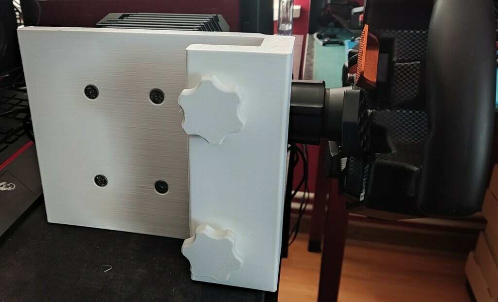 Free 3D file Fanatec CSL DD 0° table clamp・Model to download and 3D ...