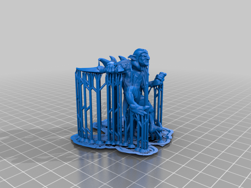 Free STL file Goblin Rogue Miniature・3D printer model to download・Cults