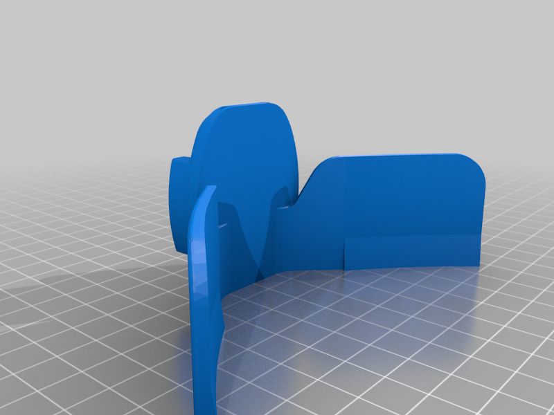 Archivo 3D gratis go Pro chin mount v1・Diseño por impresión en 3D para ...