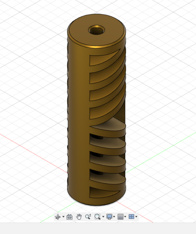 Free STL file .177 Cal Airgun Monocore Suppressor, 27mm Diameter ...