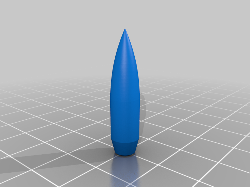 Free STL file Full scale .308 Caliber Dummy Bullet/ model・3D print ...
