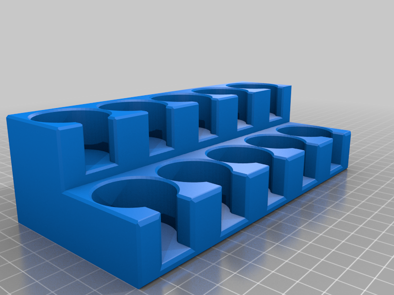 Free 3D file Testors Paint Bottle Tray・3D printable model to download・Cults