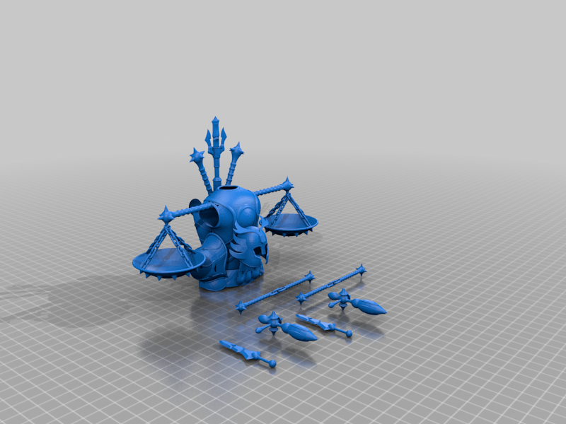 Archivo STL gratis Saint Seiya Libra Cloth 圣斗士星矢天秤座圣衣 ♎・Modelo para ...