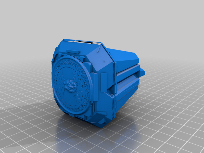 Free STL file Marvel Storm Axe with Infinite stone 带有无限石的风暴斧 🪓・3D ...