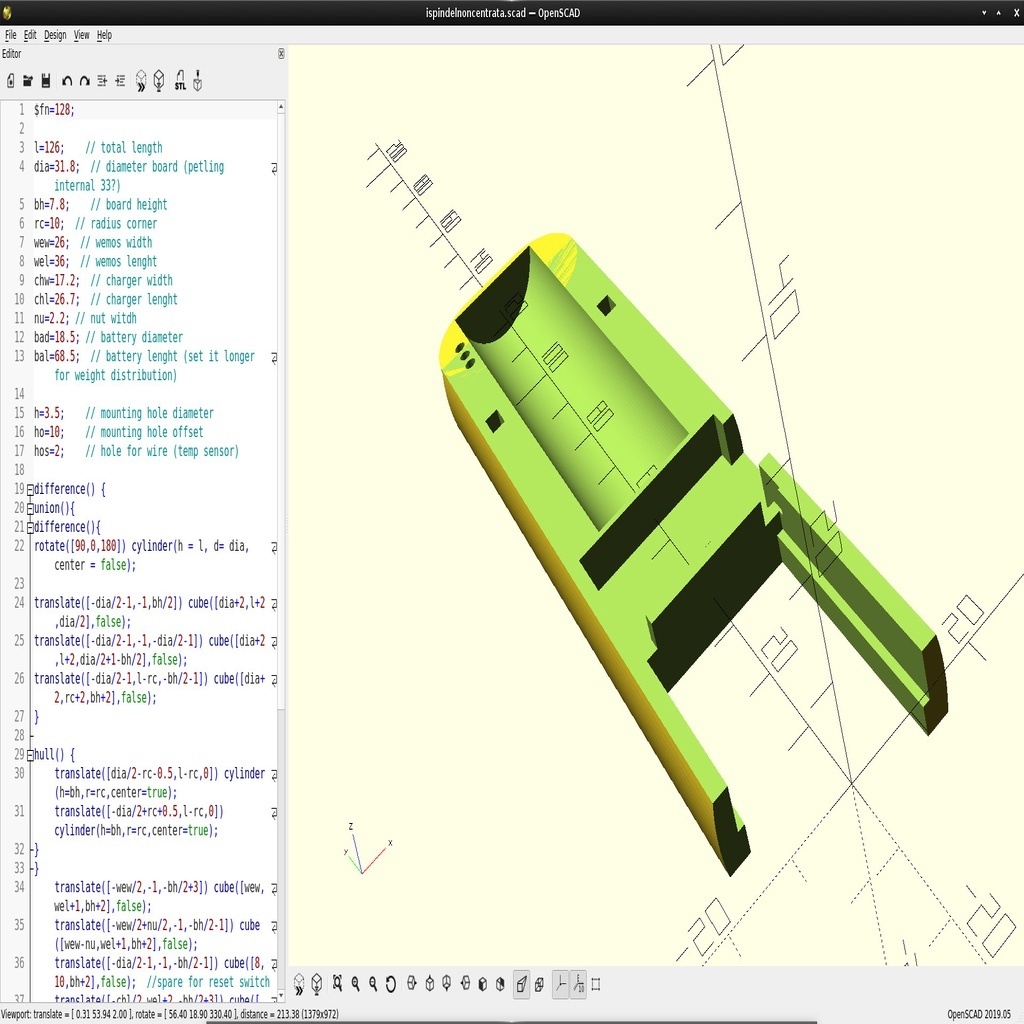 Free 3D file ISpindel sled modifiable 🛷・3D print design to download・Cults