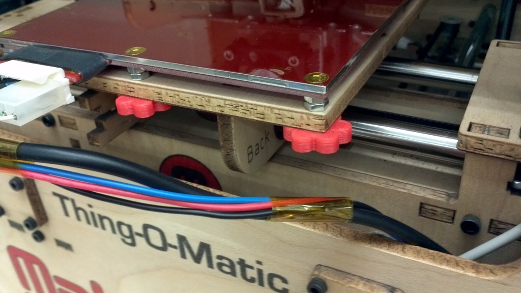 Free 3D file Makerbot Thing-O-Matic Heated Build Plate (HBP) Leveller ...