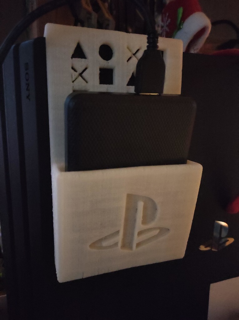 Free 3D file PlayStation 4 Pro HDD or SSD holder・3D printing design to ...