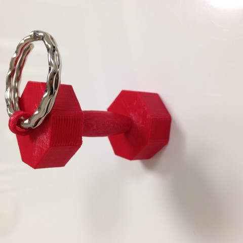 Download STL file barbell pendant • 3D printing model ・ Cults