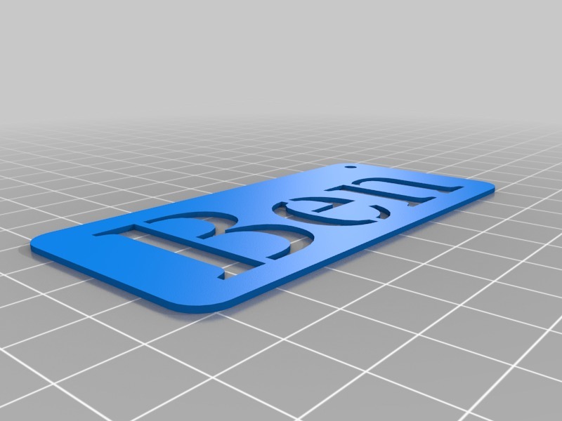 Free 3D file 2D or 3D Name Stencil・3D printer design to download・Cults