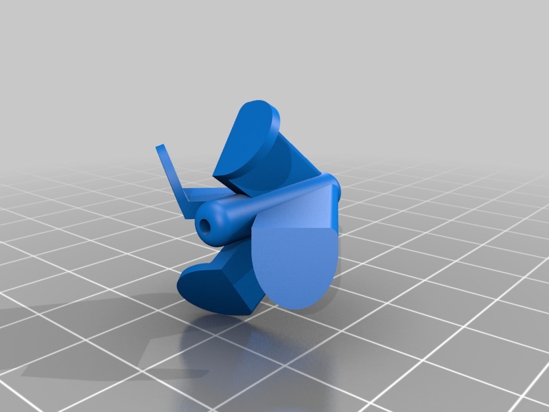 Free 3D file Fishing spinner buzzbait blades quad wing・3D printer ...