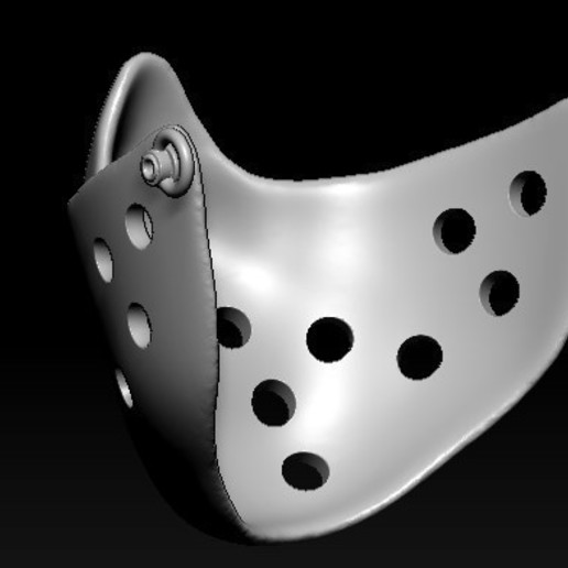 Download 3D printer templates Quarantine Mask Jason Voorhes Mask ・ Cults